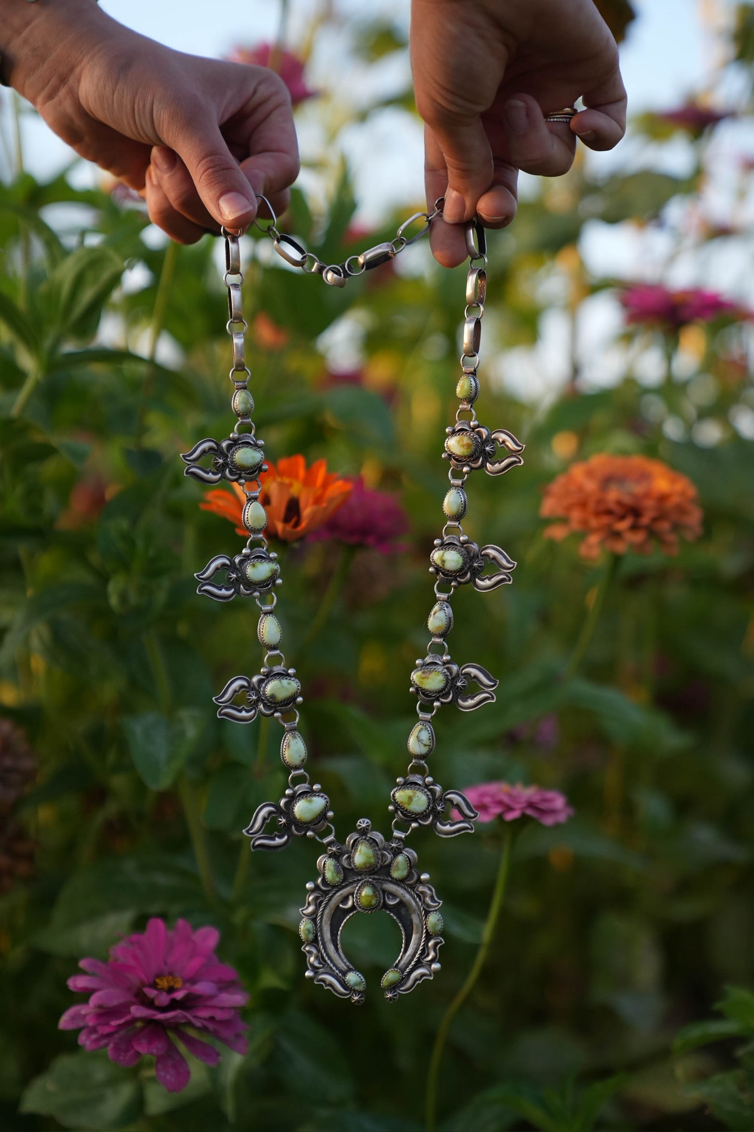 Palomino Squash Blossom – Turquoise Pony